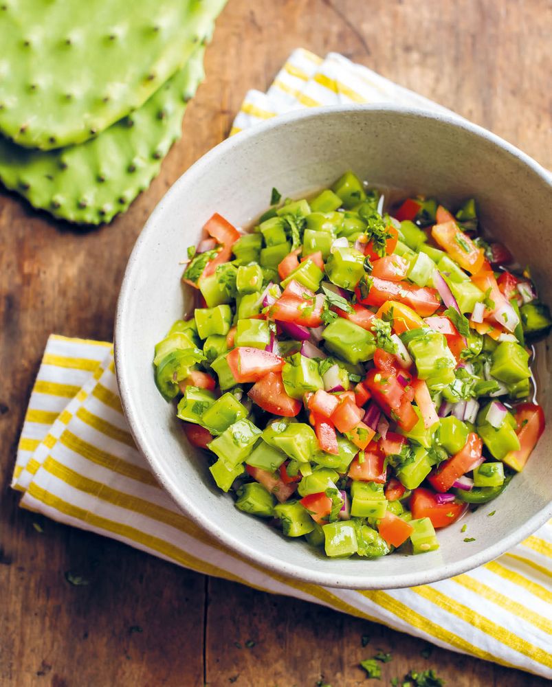 Cactus Salsa from Claudia's Cocina: A Taste of Mexico from the Winner ...