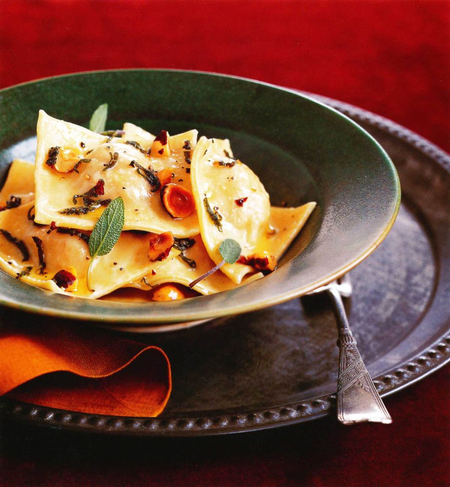 Ravioli con la Zucca Barucca from Cucina Ebraica: Flavours of the ...