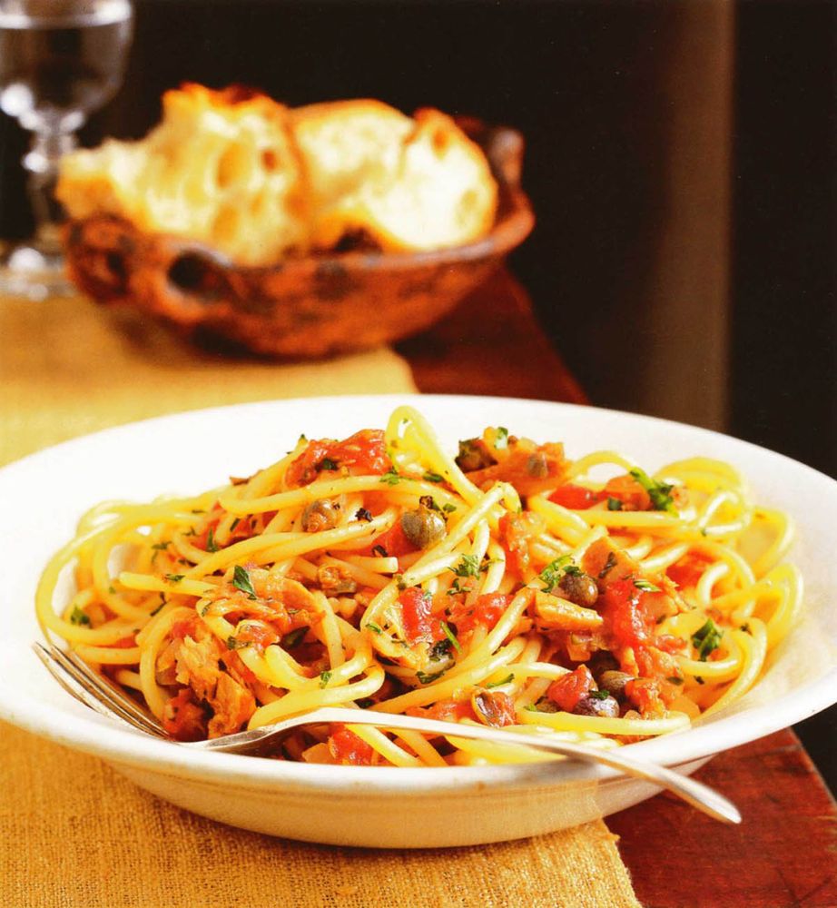Spaghetti al Tonno from Cucina Ebraica: Flavours of the Italian Jewish ...