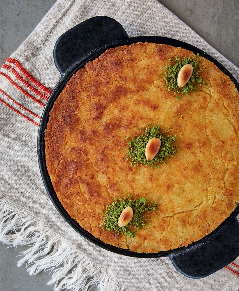 Semolina Cake from The Cuisine of Life: Recipes and Stories of the New ...