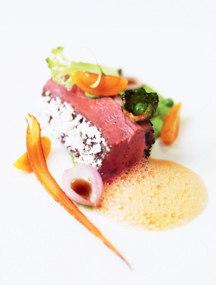 Goat Cheese Duck Breast from A Culinary Journey: 70 Le Cordon Bleu ...