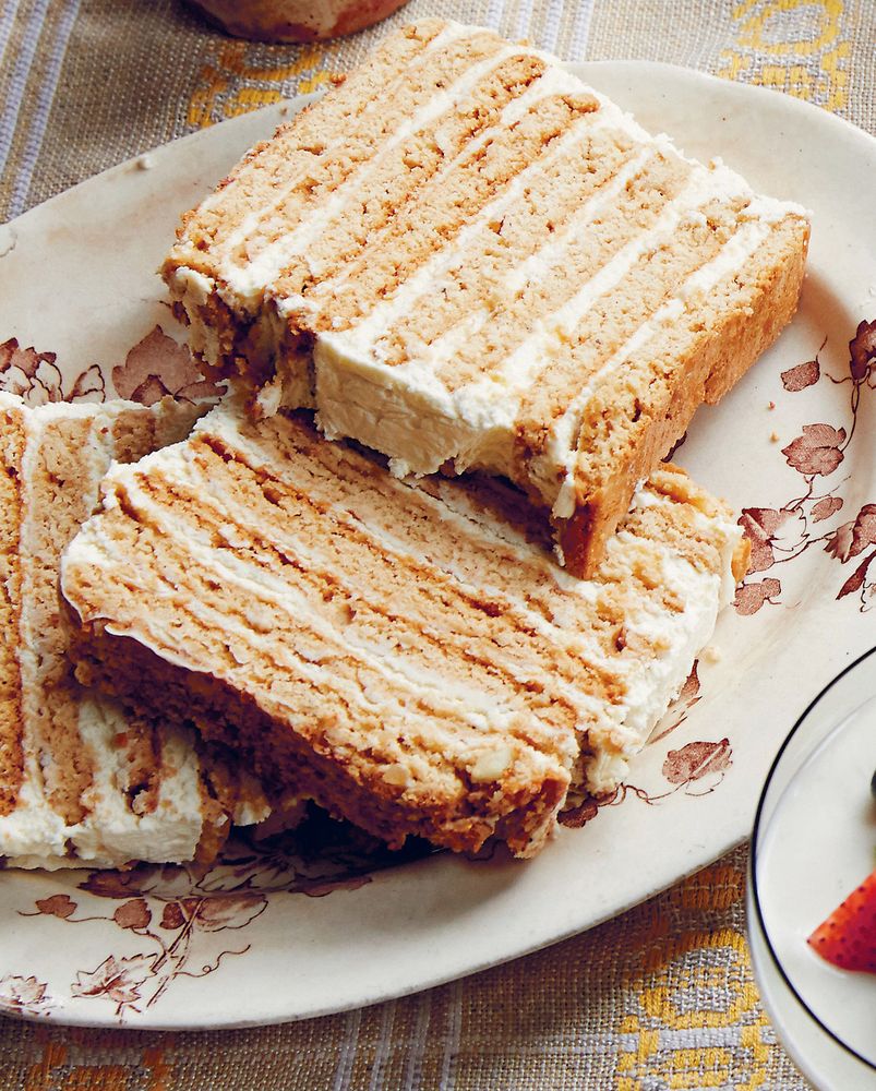 Greta’s Medutis Honey Layer Cake from Amber & Rye: A Baltic food ...