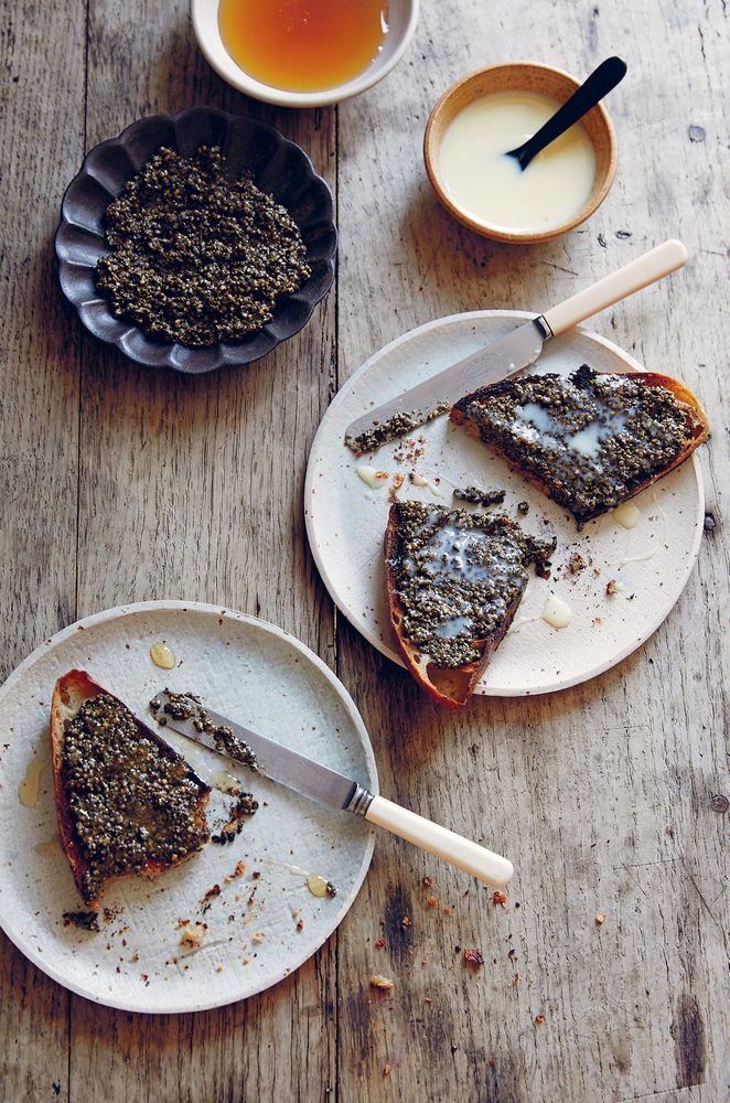 Hemp Butter & Honey on Toast from Amber & Rye: A Baltic food journey by ...
