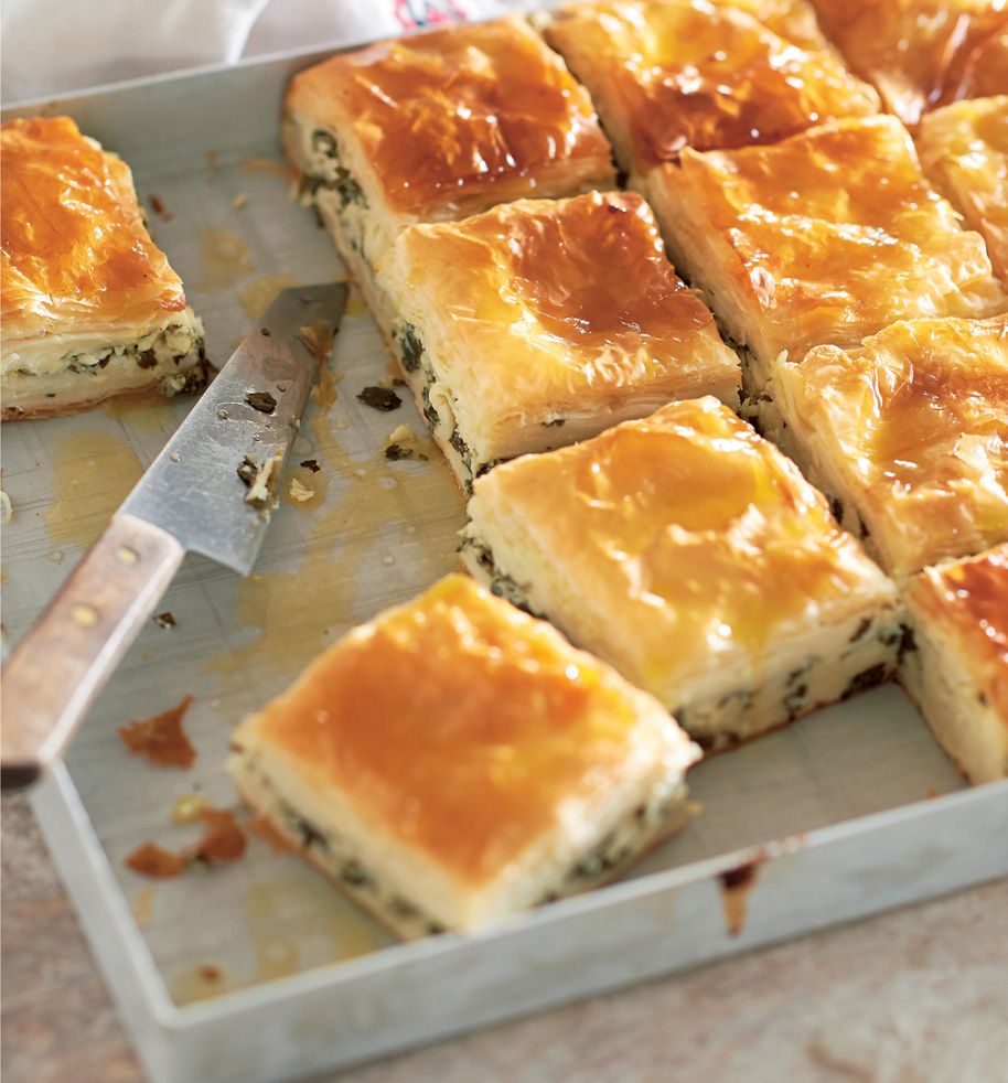 Water Pastry with Feta and Kale from Anatolia: Adventures in Turkish ...