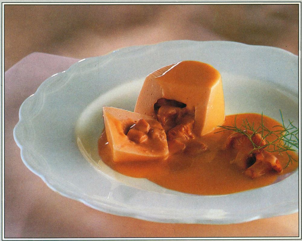 Salmon Mousse with Girolles in Creamy Madeira Sauce from A Feast of ...
