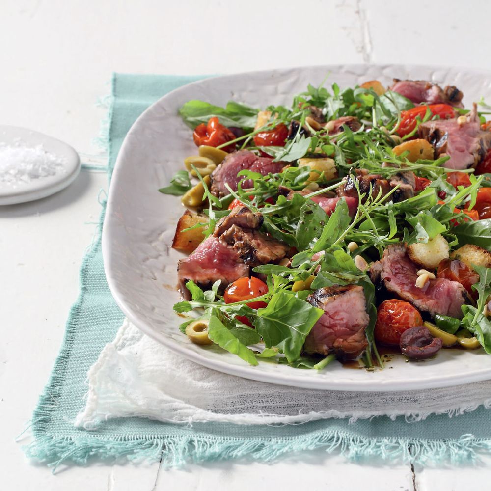 The Med Mix Salad from All Sorts of Healthy Dishes by Chantal Lascaris