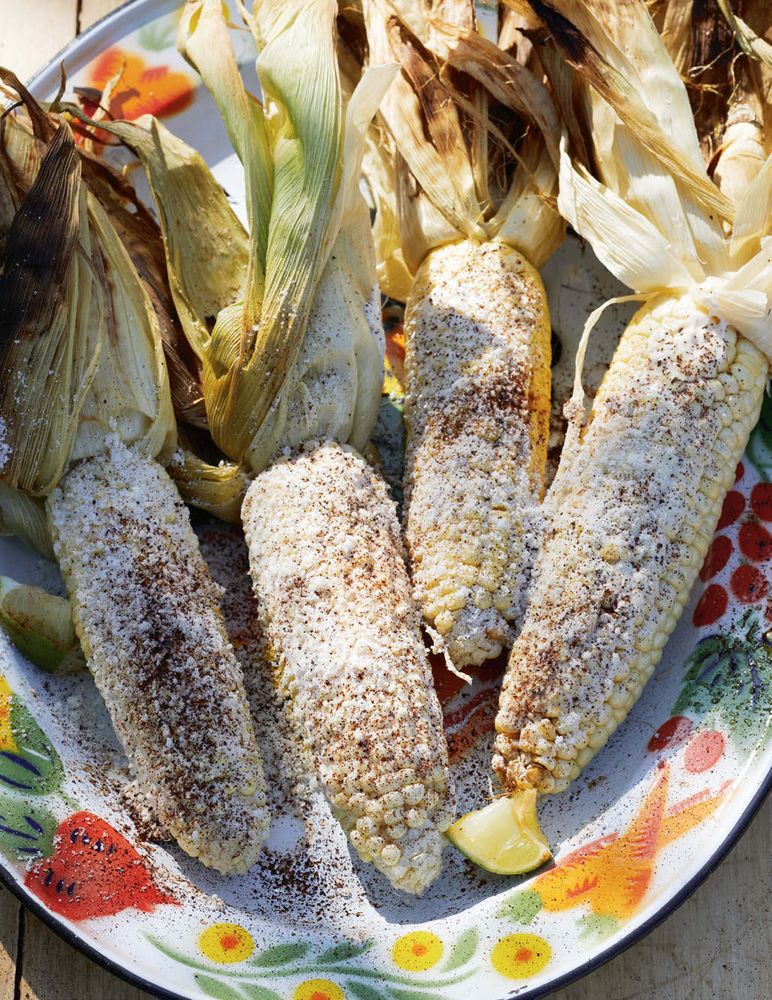 Elotes Asados with Roasted Garlic Butter from Asada: The Art of Mexican ...