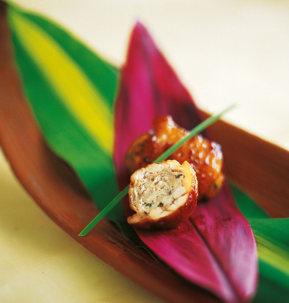 Honey glazed stuffed chicken wings from Asian Tapas: Small Bites, Big ...