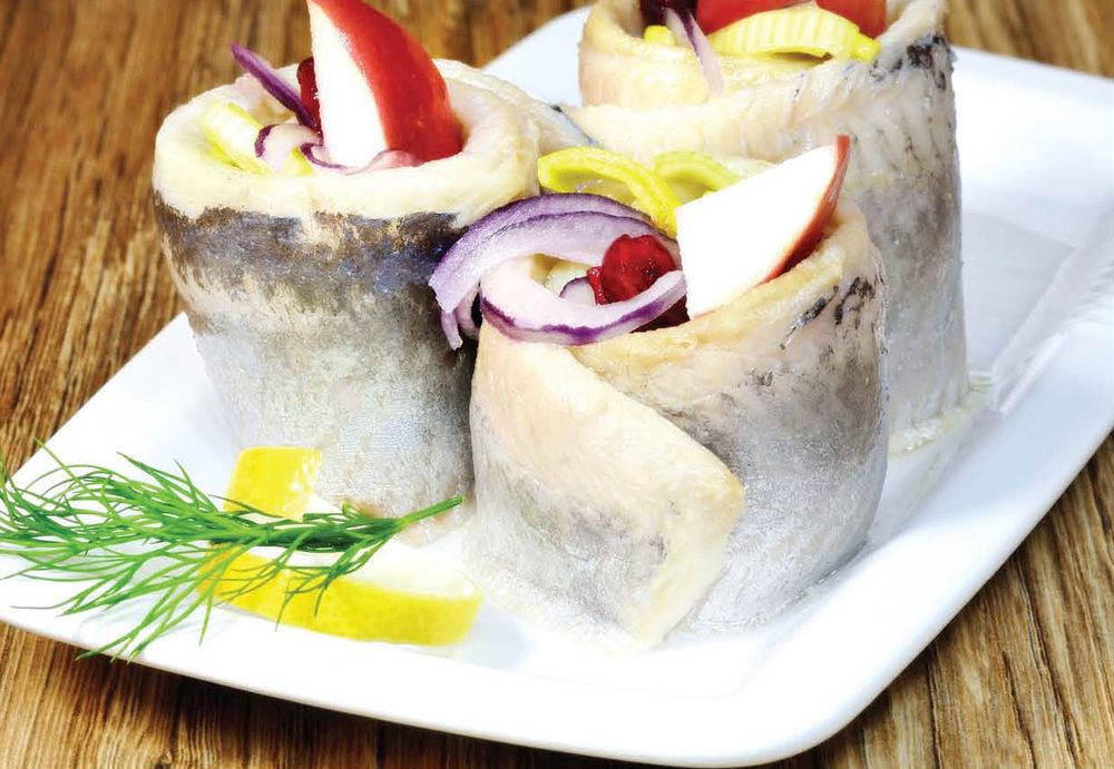 Rolled herring from Authentic Polish Cooking: 120 Mouthwatering Recipes ...