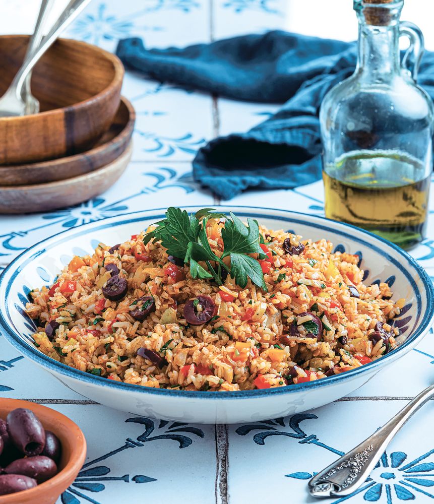 Salted Cod Rice from Authentic Brazilian Home Cooking by Olivia Mesquita