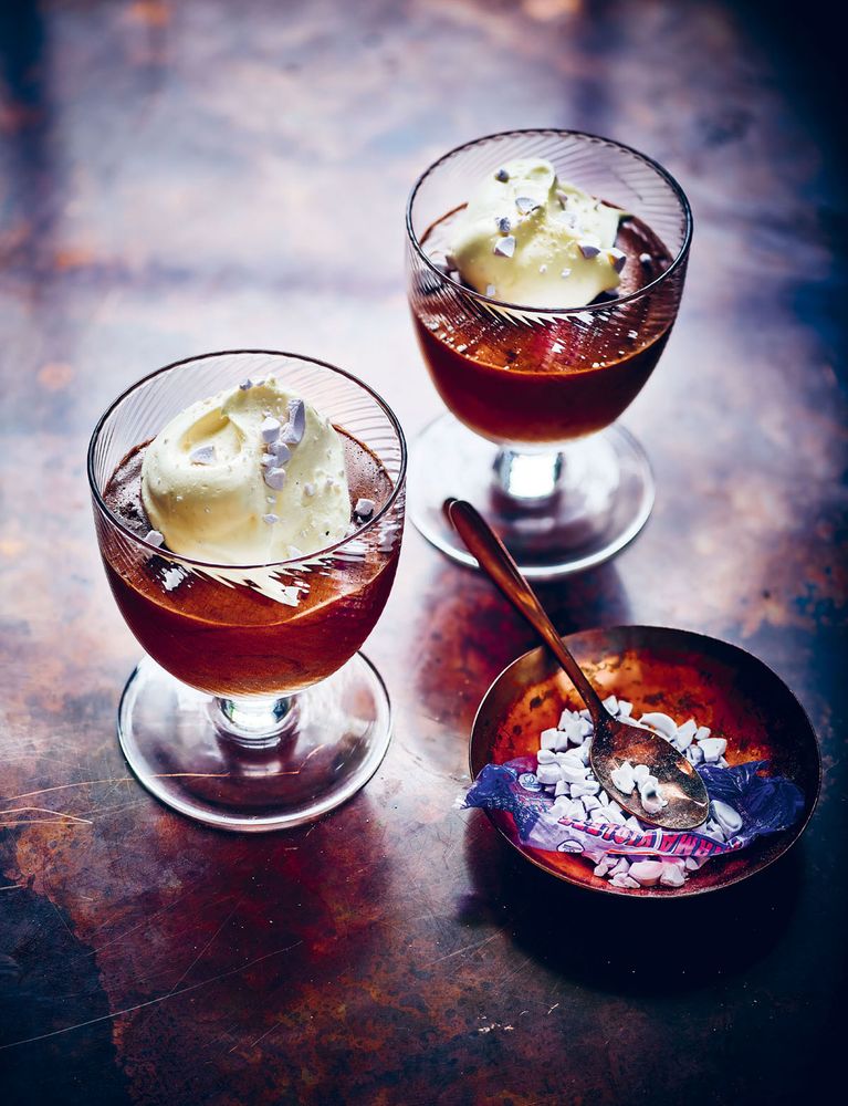 Parma Violet Chocolate Mousse from Bold: Big Flavour Twists to Classic ...