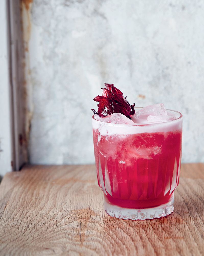 Hibiscus Bramble from Boronia Kitchen: The Cookbook by Simon Sandall