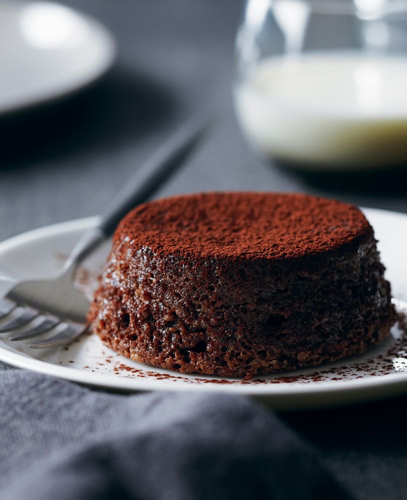 Steamed Chocolate Five-Spice Pudding Cake from Back to Baking by Anna Olson