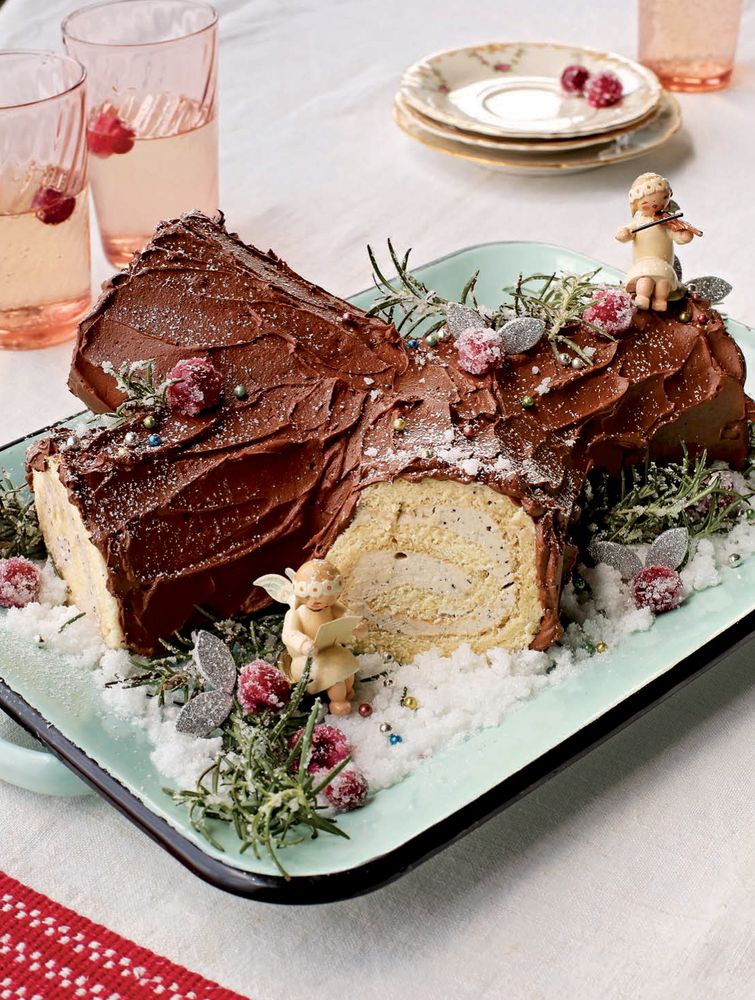 Festive Yule Log from Back in the Day Bakery Made With Love by Cheryl ...