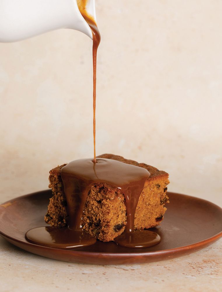 Sticky Toffee Pecan Slice from Bad Girl Bakery by Jeni Iannetta