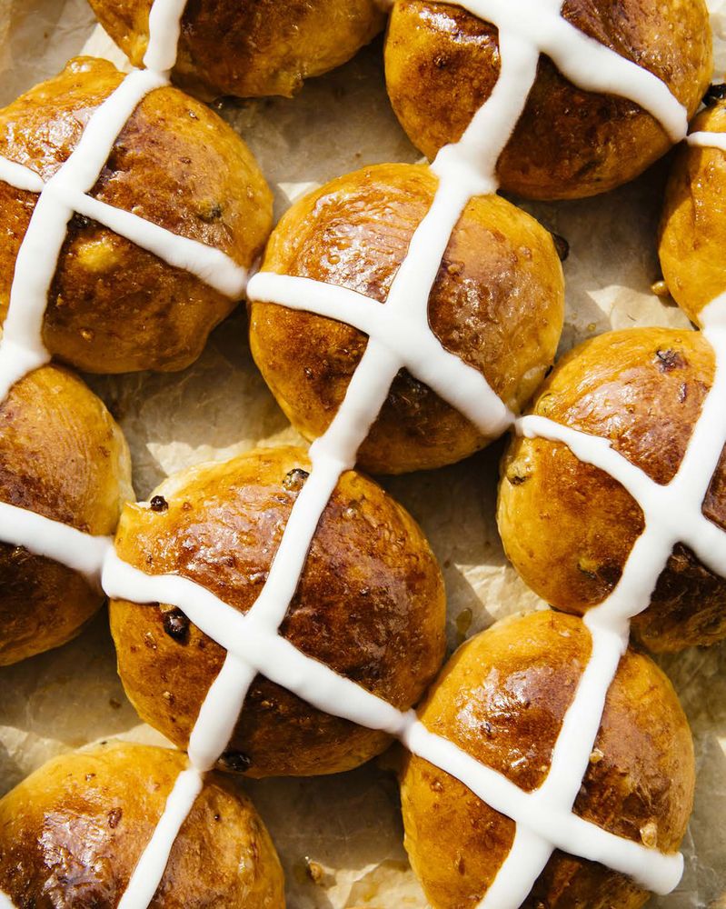 Hot Cross Buns from Zingerman’s Bakehouse Celebrate Every Day: A Year's ...