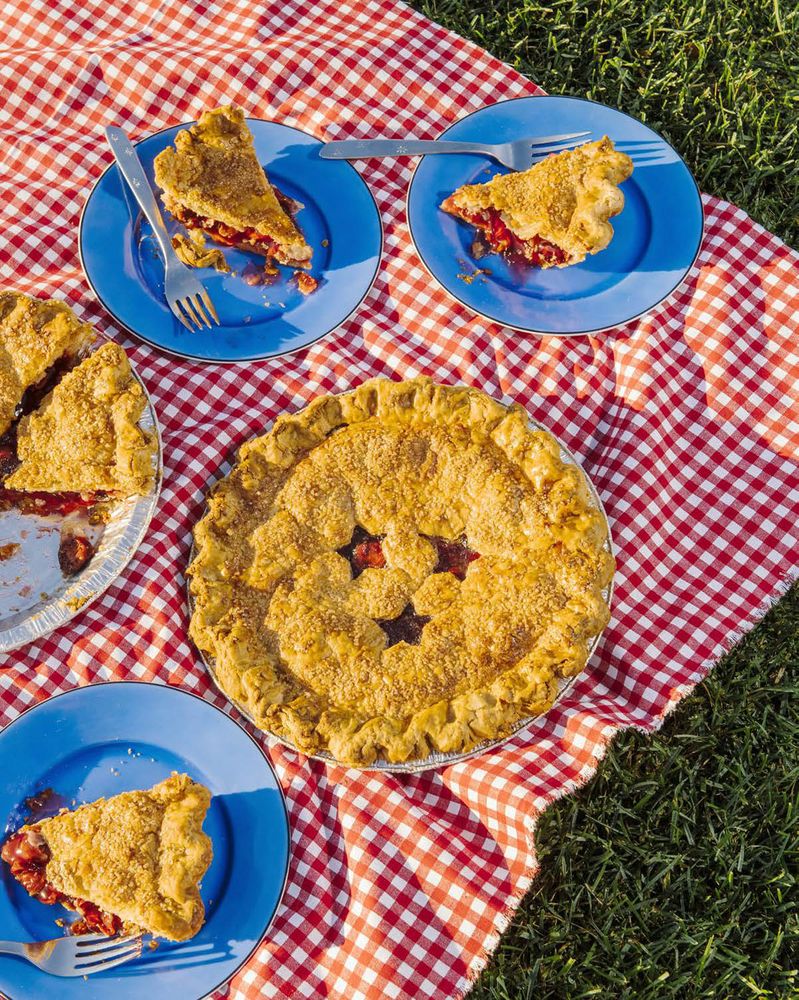 Cheery Cherry Pie from Zingerman’s Bakehouse Celebrate Every Day: A ...