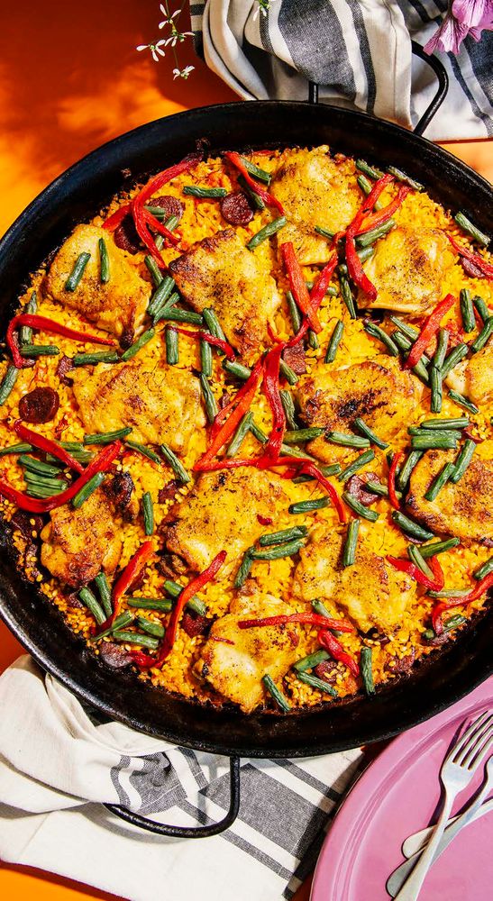 Chicken and Chorizo Paella from Zingerman’s Bakehouse Celebrate Every ...