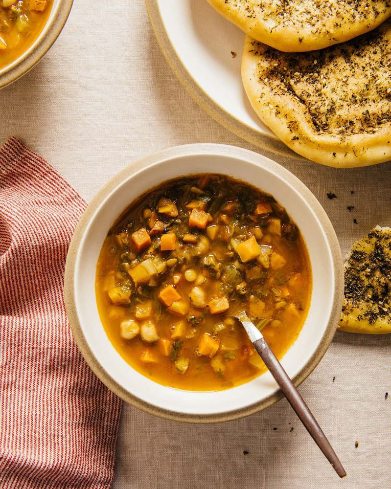 Moroccan Harira Soup from Zingerman’s Bakehouse Celebrate Every Day: A ...