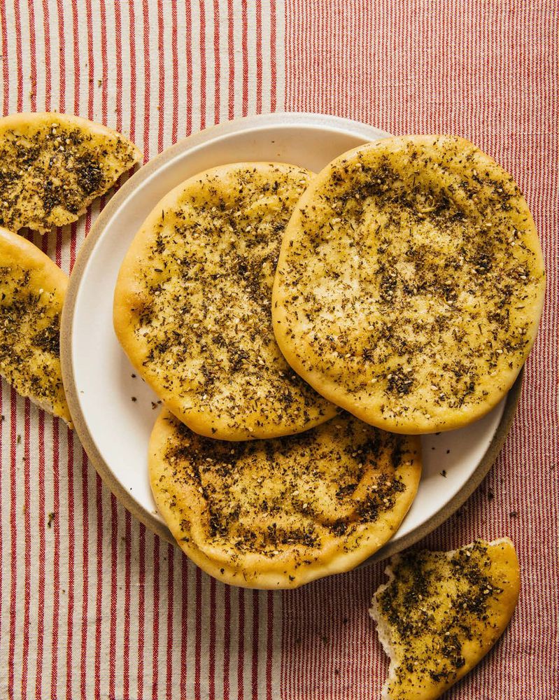 Za’Atar Flatbreads from Zingerman’s Bakehouse Celebrate Every Day: A ...