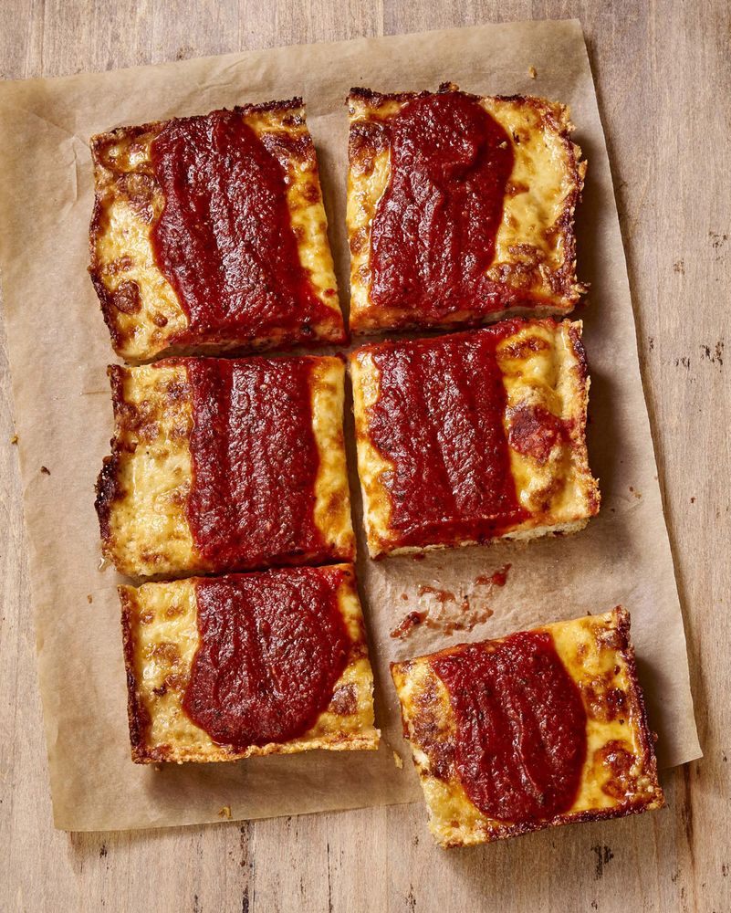 Detroit-Style Pizza from Zingerman's Bakehouse by Amy Emberling