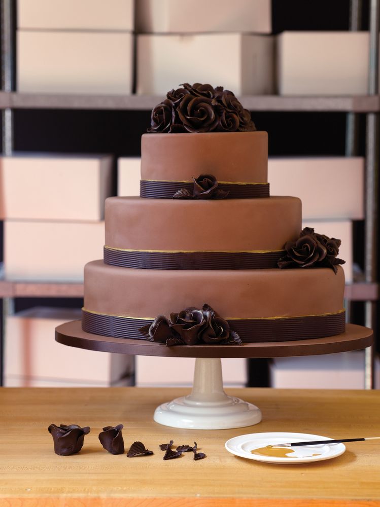 Chocolate Tiered Cake from Baking & Pastry: Mastering the Art and Craft ...