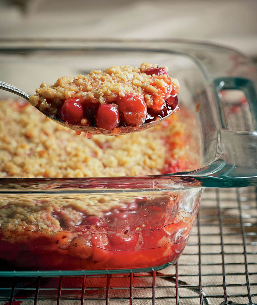 Gooseberry Crisp from The Baking Bible by Rose Levy Beranbaum