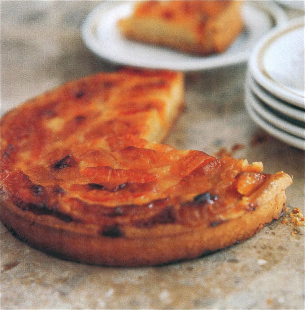 Apricot Frangipane Tart from Baking by James Peterson