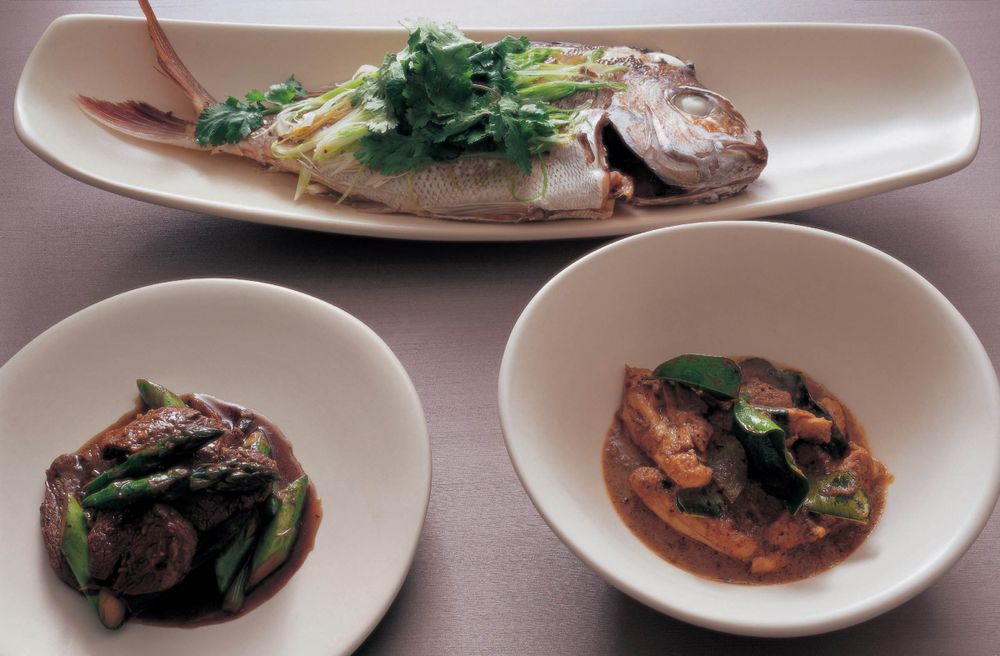 Whole Steamed Snapper with Ginger & Spring Onion from Balance and ...