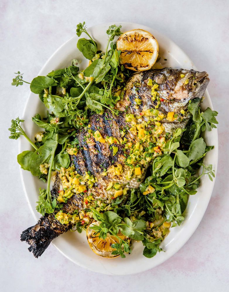 Whole Sea Bream from The Barbuto Cookbook: California-Italian Cooking ...