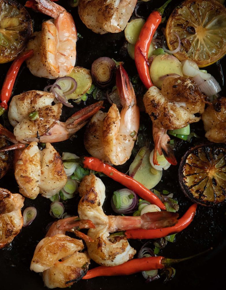 Plancha Shrimp from The Barbuto Cookbook: California-Italian Cooking ...