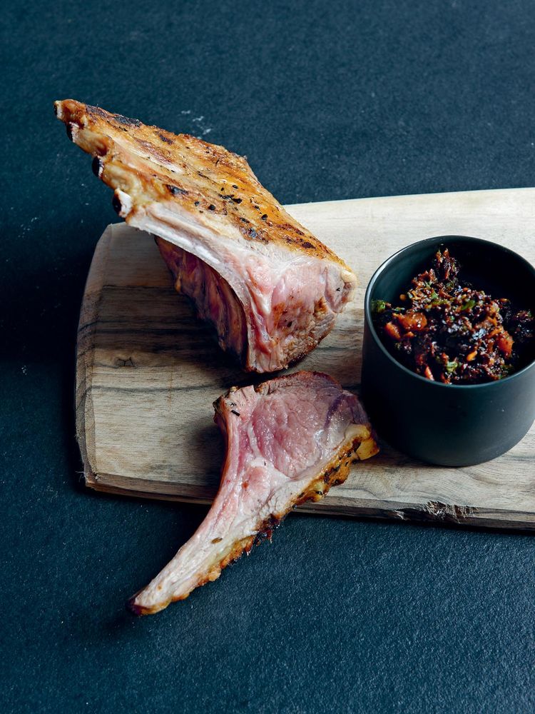 Rack of Lamb with Tapenade from Stéphane Reynaud's Barbecue by Stéphane ...