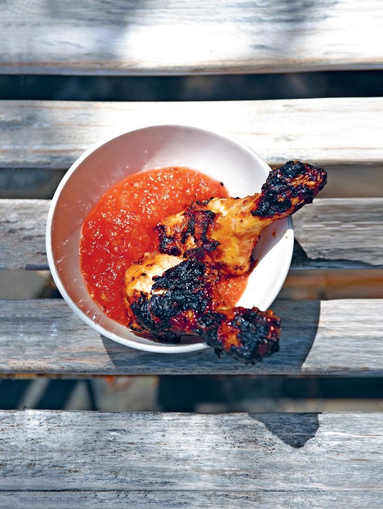 Rabbit Thighs with Sundried Tomatoes from Stéphane Reynaud's Barbecue ...