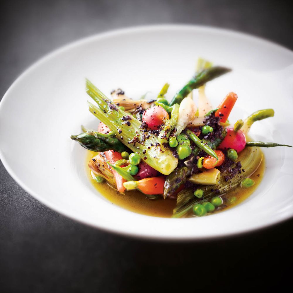 Garden Vegetables with Black Truffle from My Best: Alain Ducasse by ...