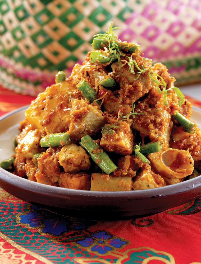 Jackfruit and Fermented Soy Bean Cake Salad from The Best of Chef Wan ...