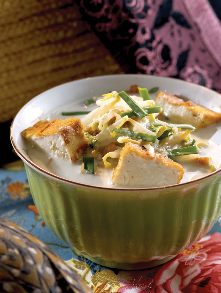 Bean Curd and Bean Sprouts in Coconut Gravy from The Best of Chef Wan ...