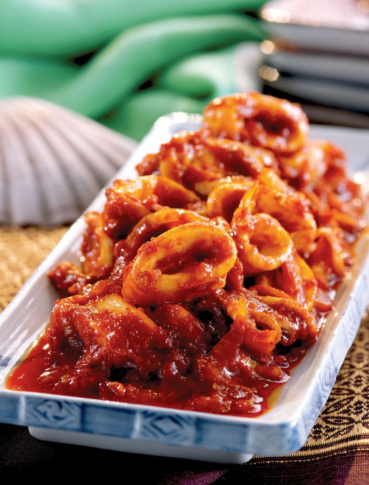 Mum’s Squid in Chilli Sauce from The Best of Chef Wan Volume 1: A Taste ...
