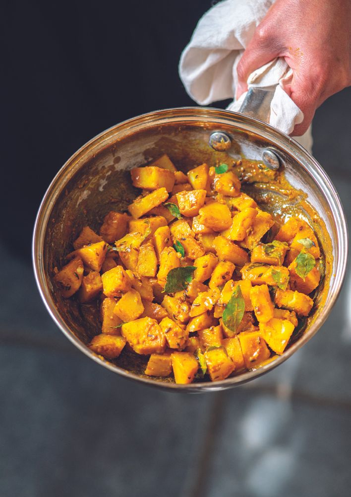 Bateta nu Shaak from Biting Biting: Snacking Gujarati-Style by Urvashi Roe