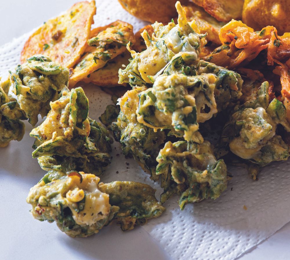 Cheddar Cheese and Spinach Bhajia from Biting Biting: Snacking Gujarati ...