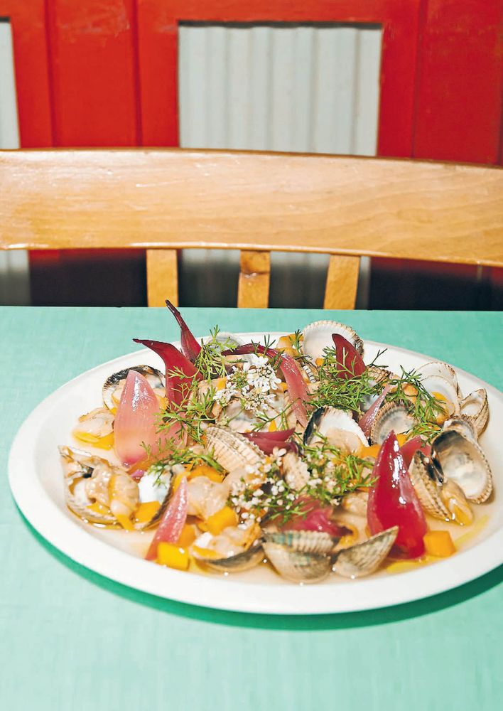 Pickled Cockles from Bistronomy: French Food Unbound by Katrina Meynink