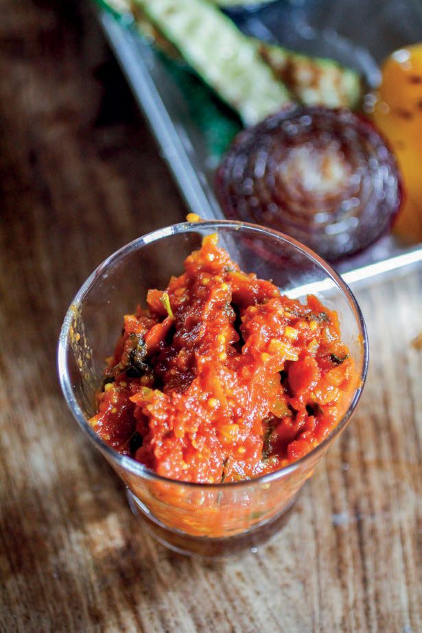 Tomato Relish from Braai the Beloved Country by Jean Nel