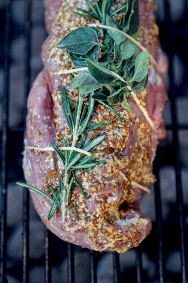 Braaied, Marinated Beef Fillet from Braai the Beloved Country by Jean Nel
