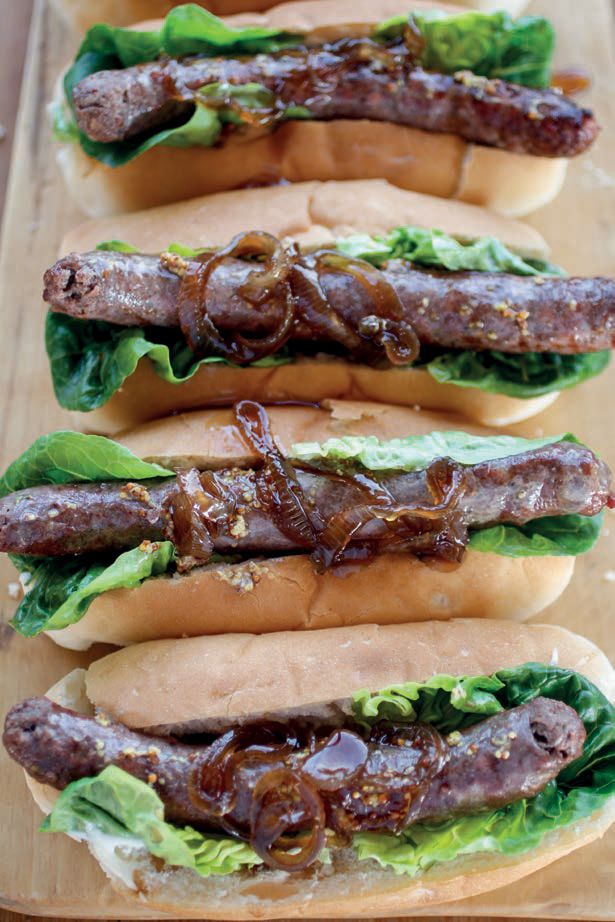 Wors Roll and Boozy Onions from Braai the Beloved Country by Jean Nel