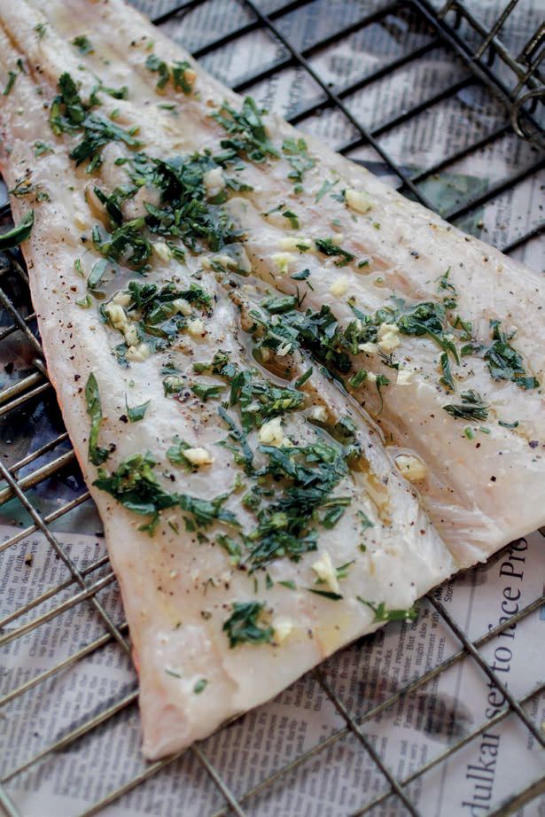 Braaied Butterflied Fish from Braai the Beloved Country by Jean Nel