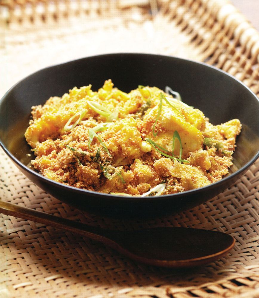 Toasted Manioc Flour with Eggs and Spring Onions from The Brazilian ...