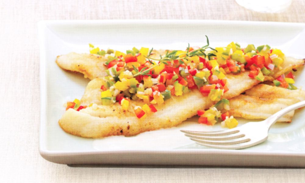 Sole with Coconut Ginger Sauce from The Brazilian Kitchen: 100 Classic ...