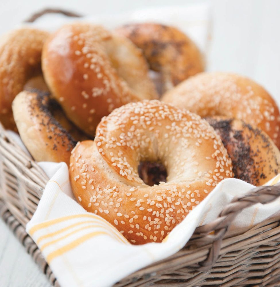 Bagels from The Pink Whisk Guide to Bread Making by Ruth Clemens