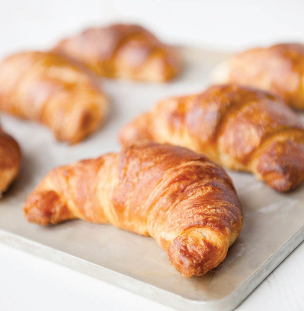 Croissants from The Pink Whisk Guide to Bread Making by Ruth Clemens