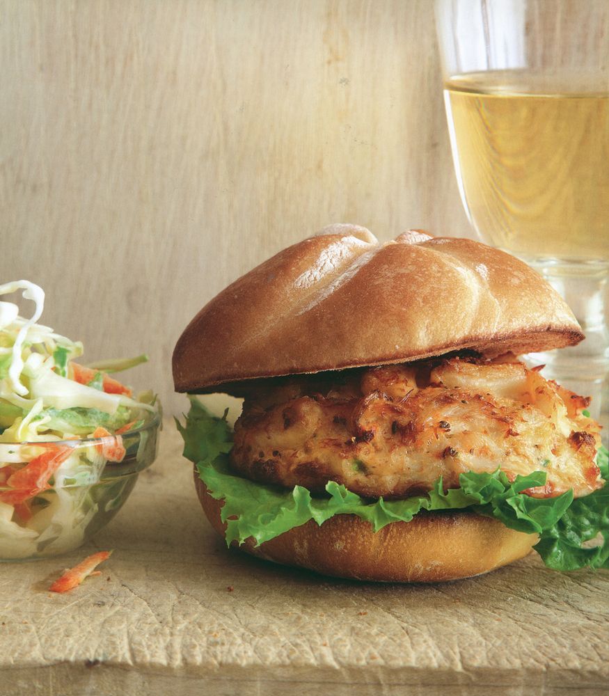 Miss Baltimore Crab Cake Sandwich from Nick Malgieri's Bread by Nick ...