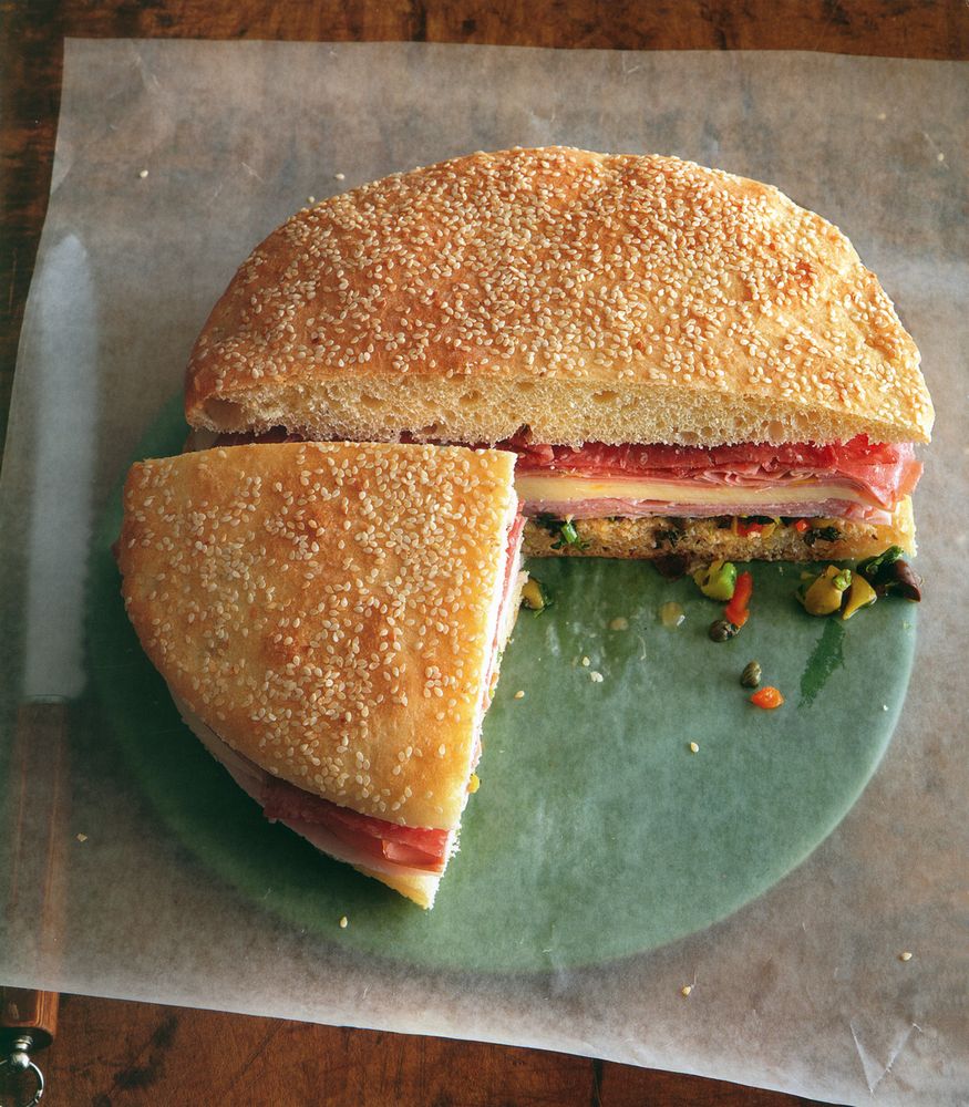 Mufluletta from Nick Malgieri's Bread by Nick Malgieri